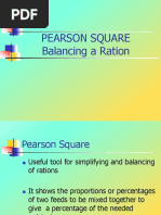 Pearson Square Feed Calculation Guide | PDF | Food And Drink | Teaching ...
