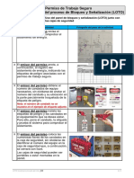 Seguridad LOTO: Bloqueo y Etiquetado | PDF | Administración de ...