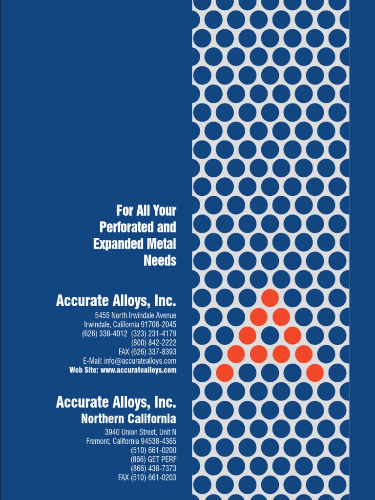Alloys Updated Brochure 08-13 | PDF | Sheet Metal | Wire