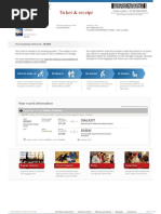 Emirates e Ticket | PDF | Aviation | Transport