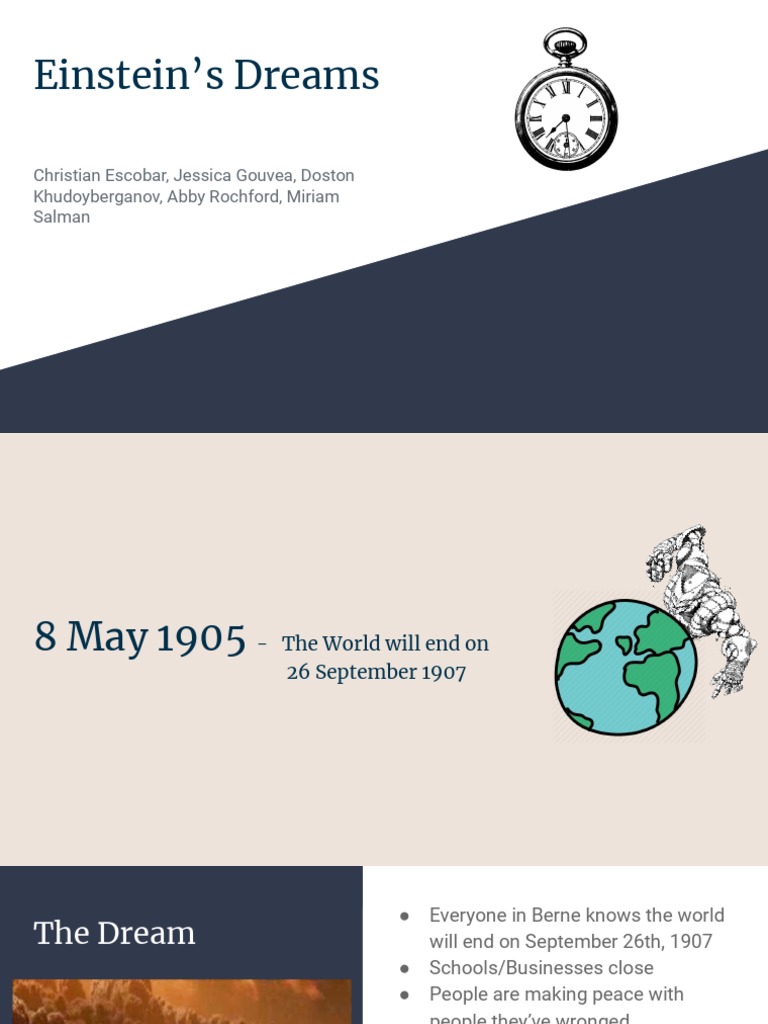 Einstein's Dreams PDF | PDF