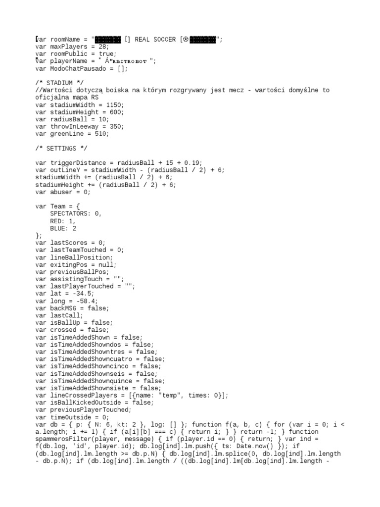 Script Real Soccer GLH | PDF | Teaching Mathematics | Sports