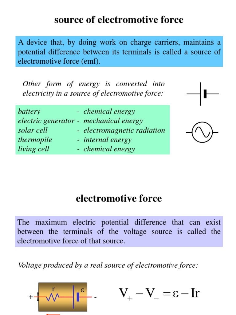 Lecture 5 Electric Circuit | PDF | Direct Current | Electric Current