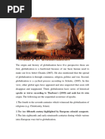 Origin and History of Globalization | PDF | Globalization | Economies