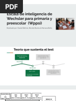 Wppsi-Iii Presentacion PDF | PDF | Modificación de comportamiento ...