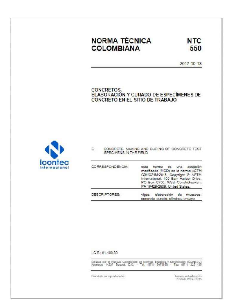 NTC 550 2017 PDF | PDF