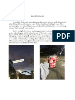 TRAVELOGUE - Example | PDF