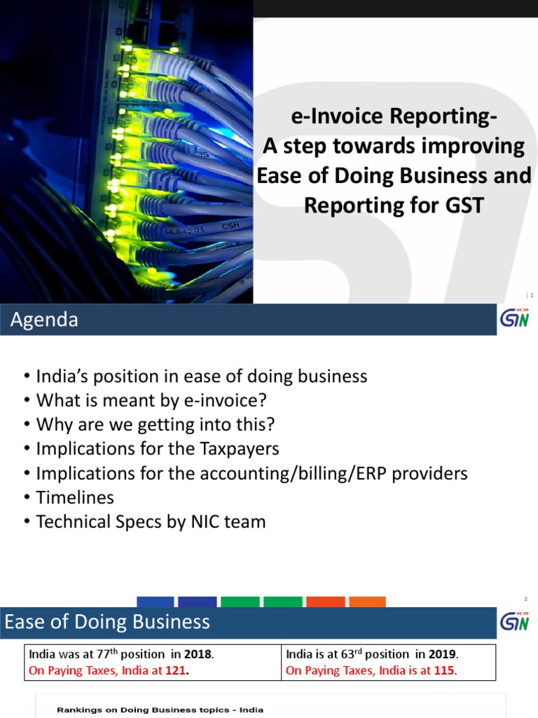 E-Invoicing Presentation PDF | PDF | Invoice | Key (Cryptography)