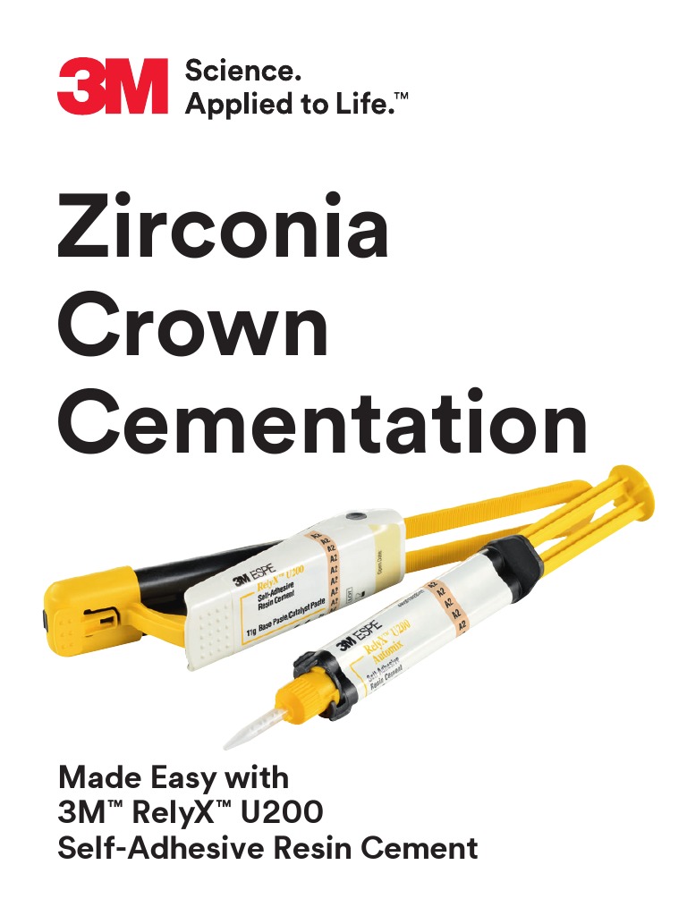 RelyX U200 & Ultimate Cement Instructions | PDF | Adhesive | Materials