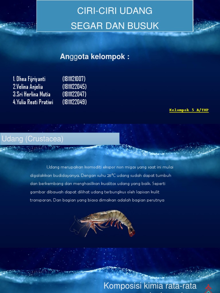 Ciri Udang Segar dan Busuk untuk Ekspor | PDF | Kesehatan Holistik