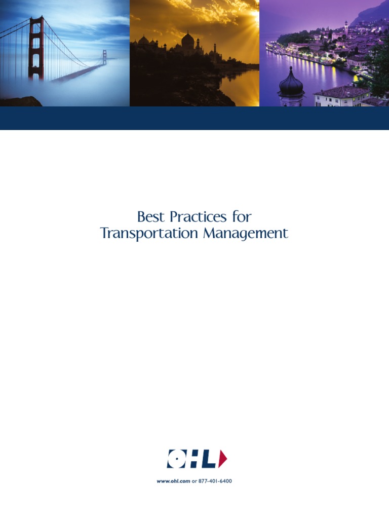 Best Practices For Transportation Management PDF | PDF | Cargo | Supply ...