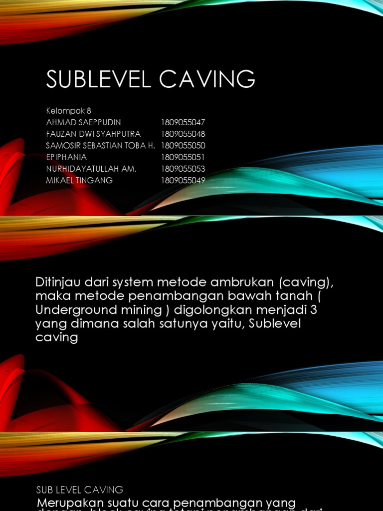 8 Sublevel Caving | PDF