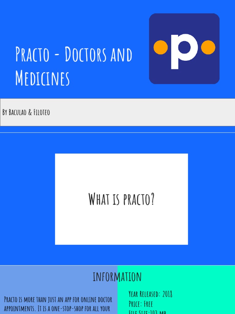 Practo - Doctors and Medicines | PDF | Ios | Hospital