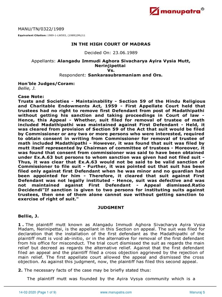 Alangadu Immudi Aghora Sivacharya Ayira Vysia Muttt890320COM78449 PDF ...