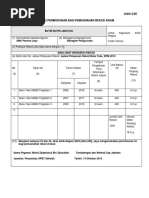 Borang Kosong Pelupusan Arkib 2-08 | PDF