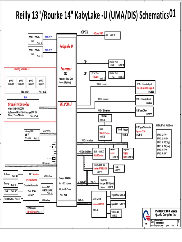 DA0X81MB6E0 | PDF | Personal Computers | Computer Architecture