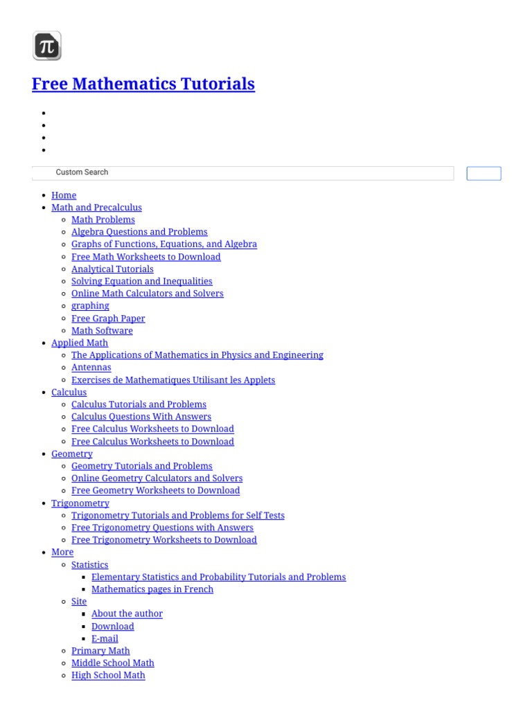 Trigonometric Identities and Formulas | PDF | Trigonometry ...