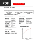 Cummins DGDB Data Sheet | PDF | Engines | Radiator