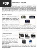 Classification of Computers According To Technology and Size | PDF ...