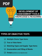Guidelines For Writing Matching Type Test Items PDF | PDF ...