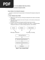 The Oliva Model of Curriculum - Summary Report | PDF | Curriculum ...