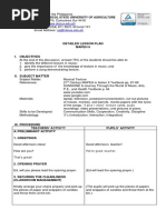 Detailed Lesson Plan For Music | PDF | Tempo | Music Theory