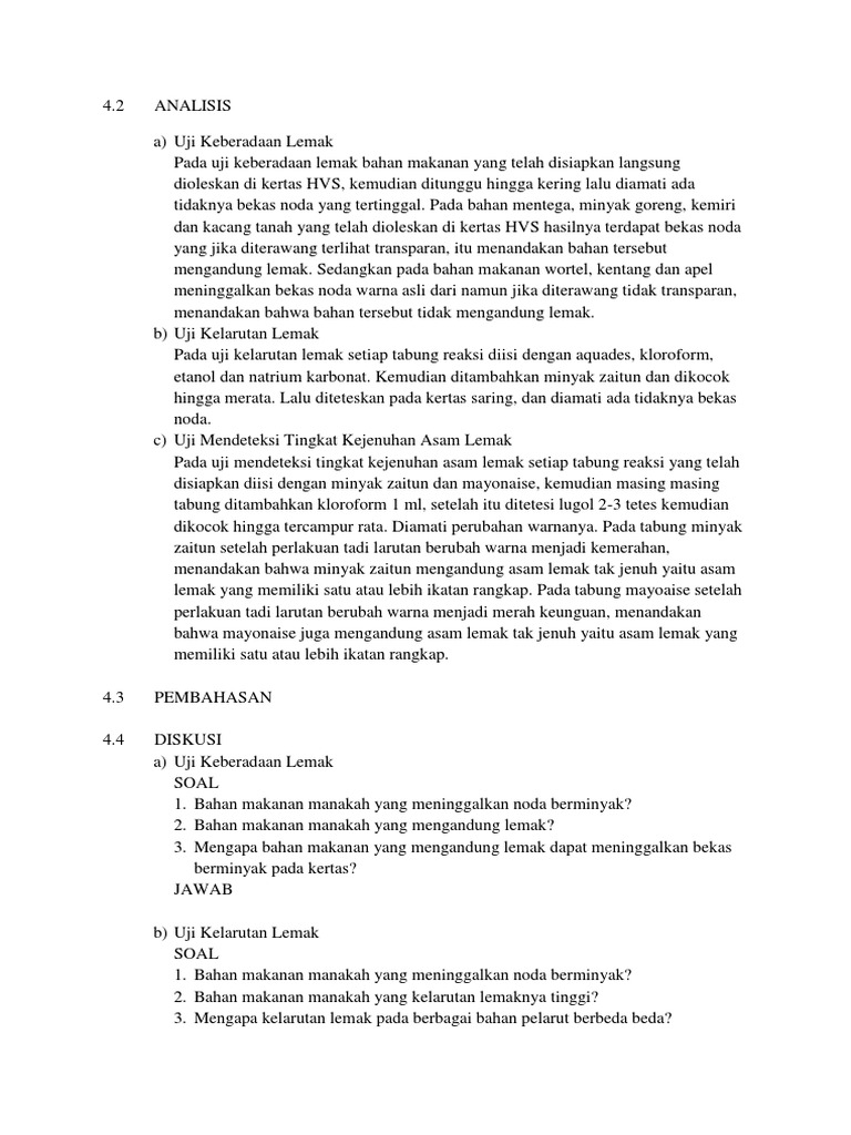 Bab 4 Analisis | PDF