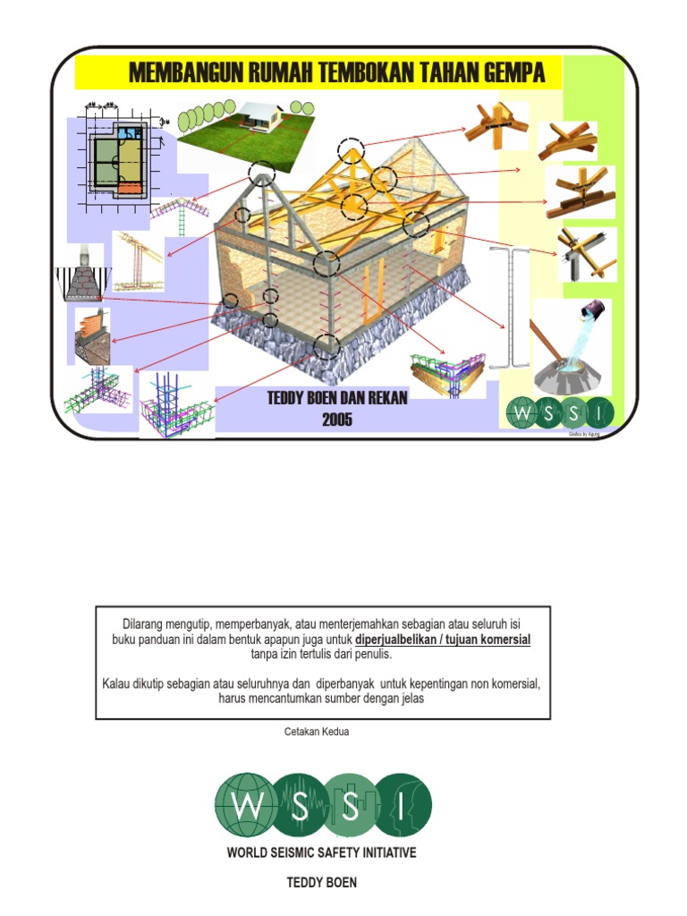 Teddy Boen - Membangun Rumah Tembokan Tahan Gempa | PDF