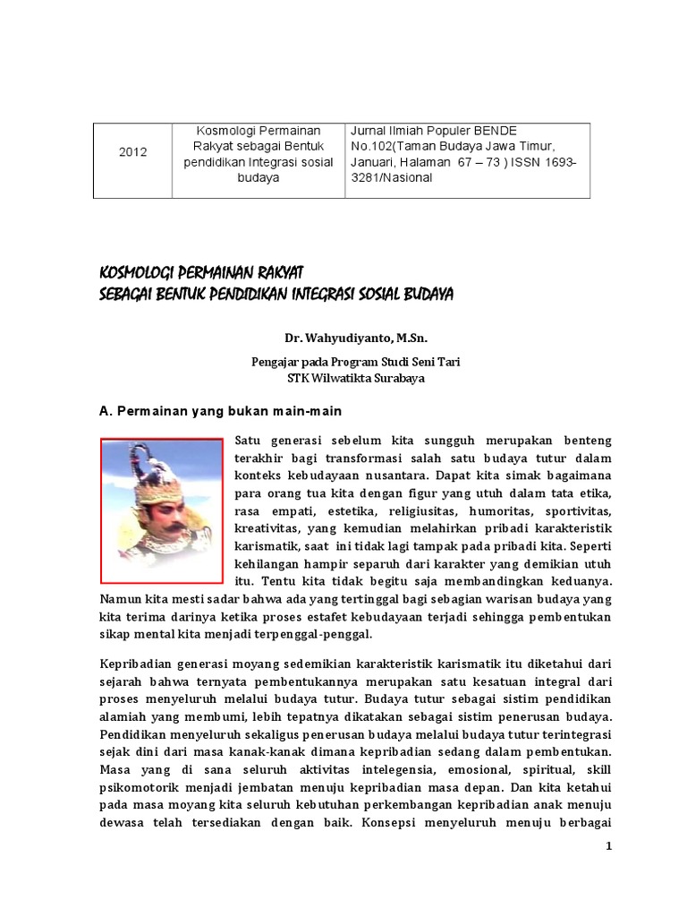 Permainan Rakyat | PDF