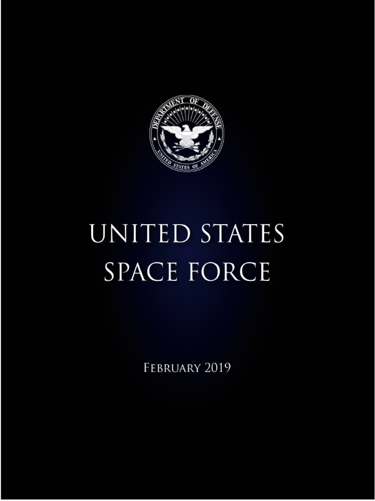 United States Space Force Strategic Overview PDF | Download Free PDF ...
