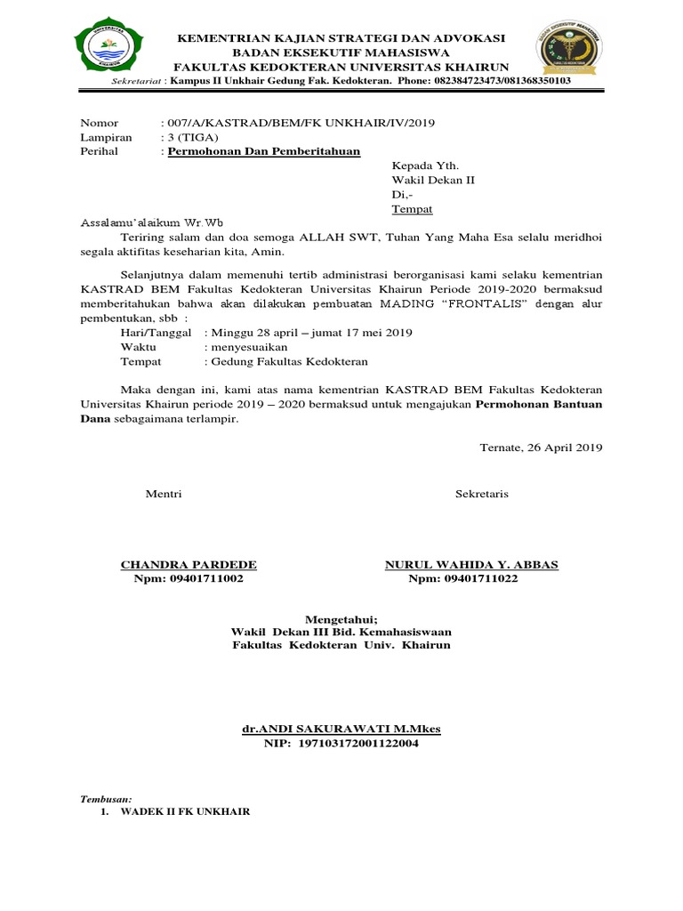Proposal Fix Kastrad Mading | PDF