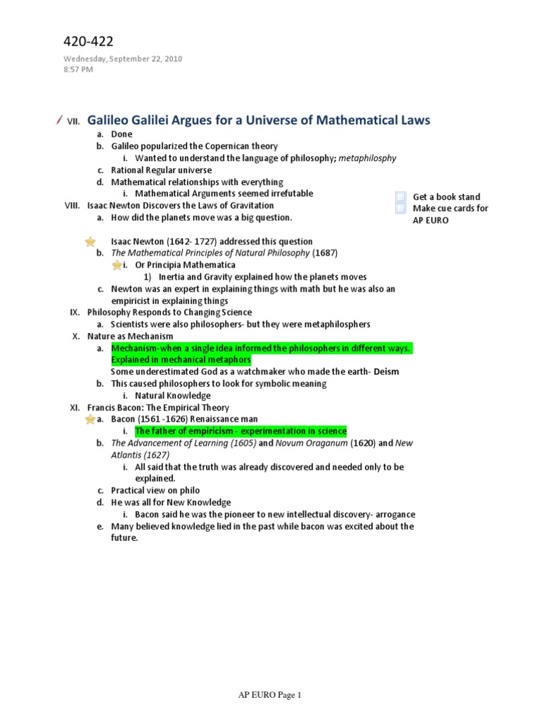 AP European History Notes | PDF | Reign Of Terror | Napoleon