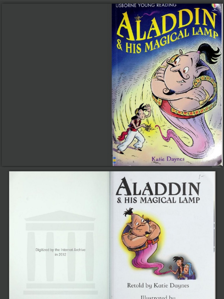 Aladdin and His Magical Lamp - Usborne Young Reading | PDF