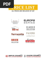 Parryware Sanitarywares Catalogue Pricelist | PDF