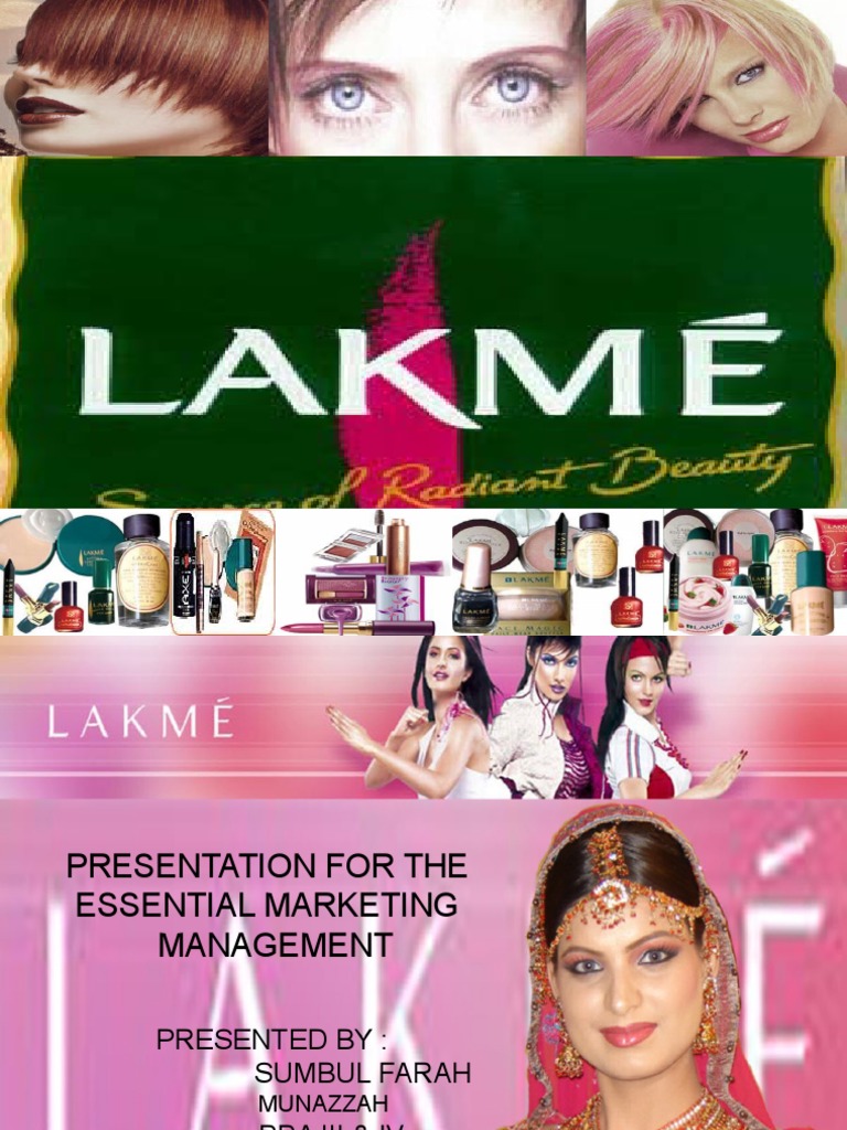Lakme Presentation | PDF | Cosmetics | Hairstyle