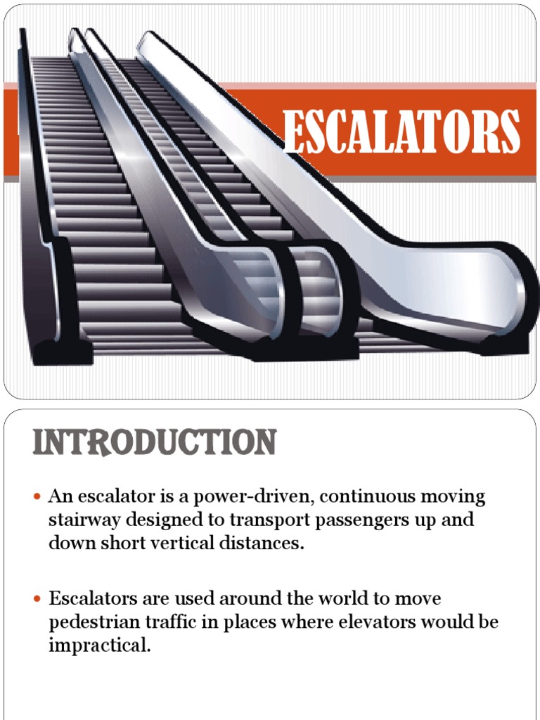 Escalators | PDF | Escalator | Stairs