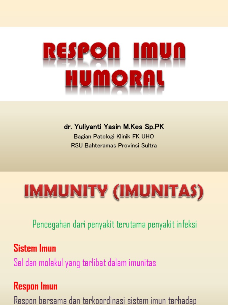 Respon Imun Humoral | PDF