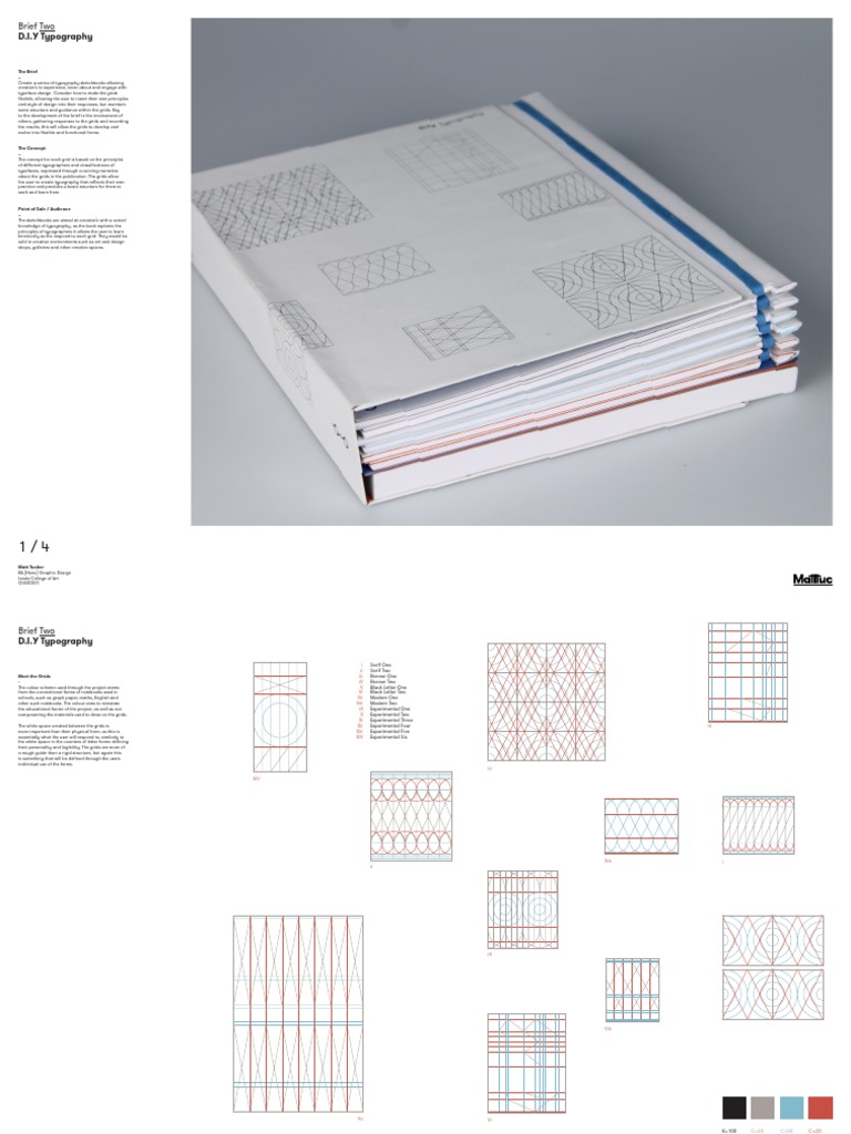 Brief 2 Typography Sketchbooks PDF | PDF | Typography | Graphic Design