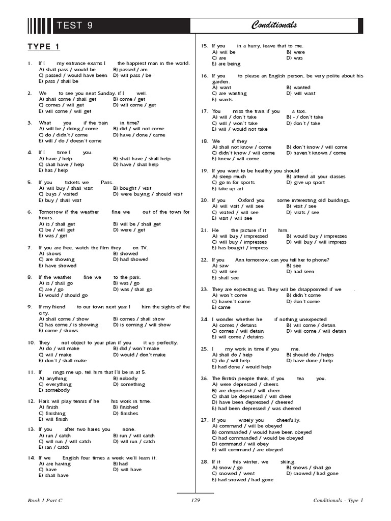 Grammar Tests-132 PDF | PDF