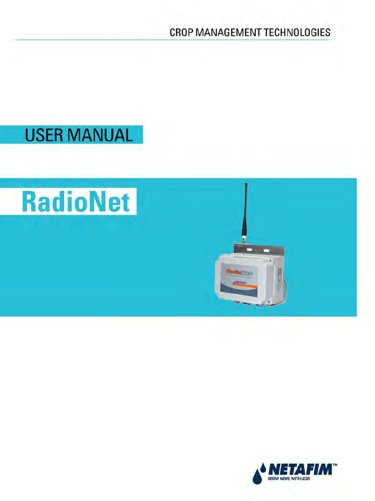 RadioNet Manual | PDF | Microsoft Windows | Radio