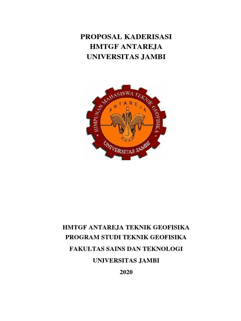 Proposal Kaderisasi HMTGF Antareja 04 | PDF