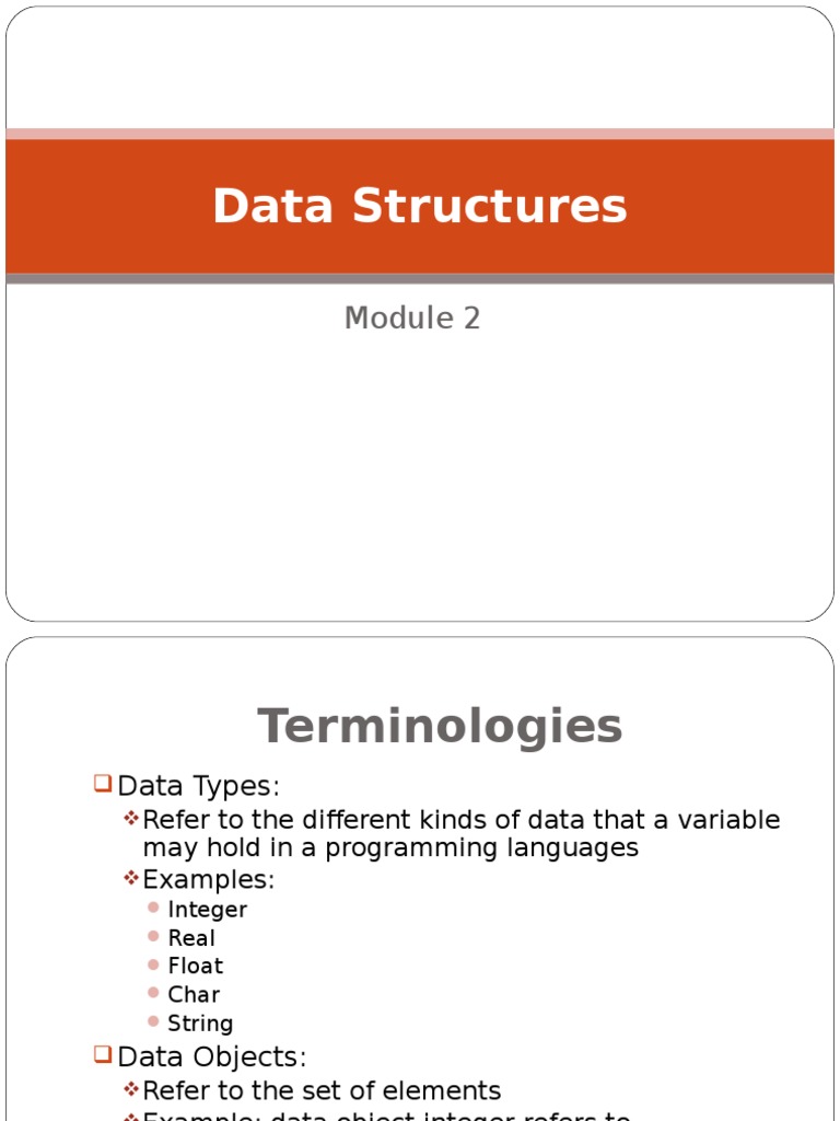 Module 2 - Data Structures | Download Free PDF | Queue (Abstract Data ...