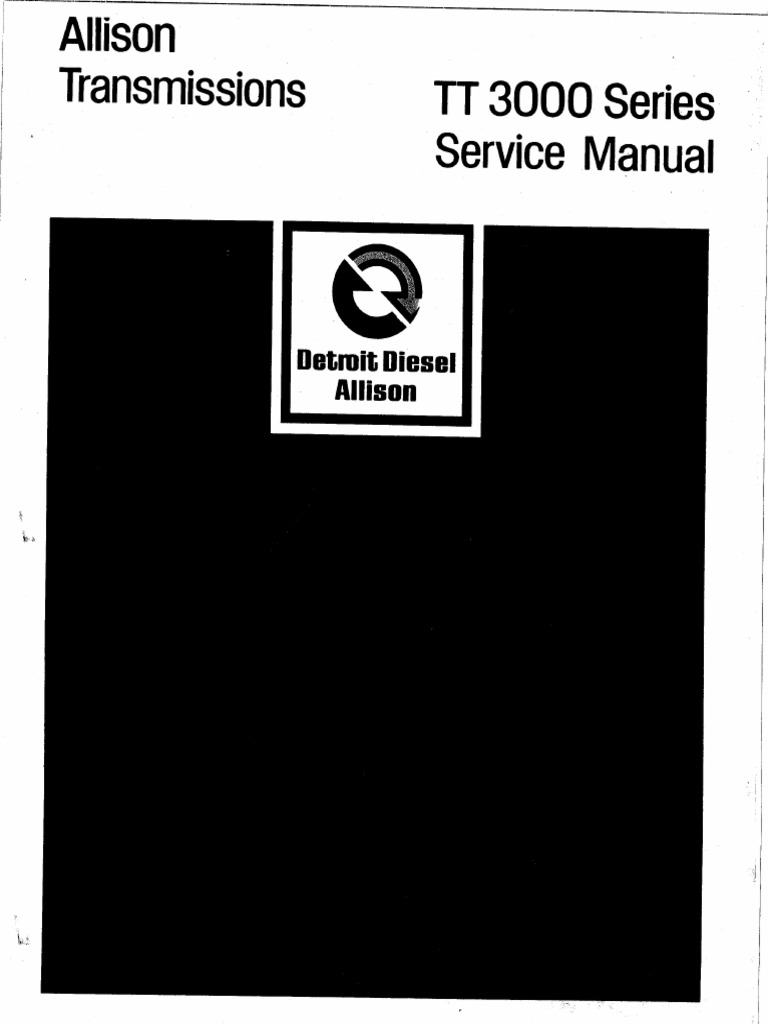 Allison TT3000 | PDF