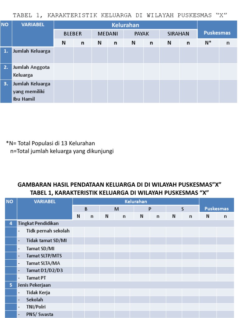 Dummy Tabel (Analisis Data) | PDF
