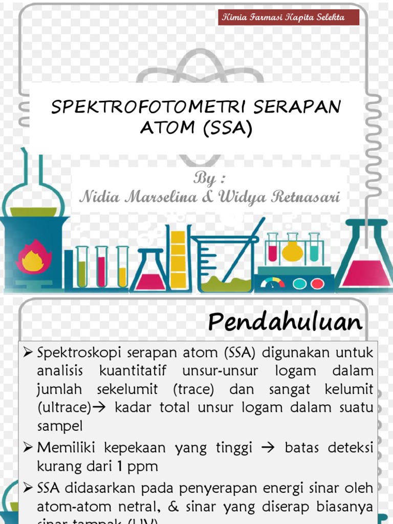 Spektrofotometri Serapan Atom (Ssa) | PDF