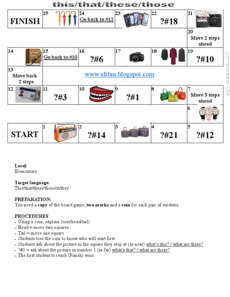 Demonstrative Board Game | PDF