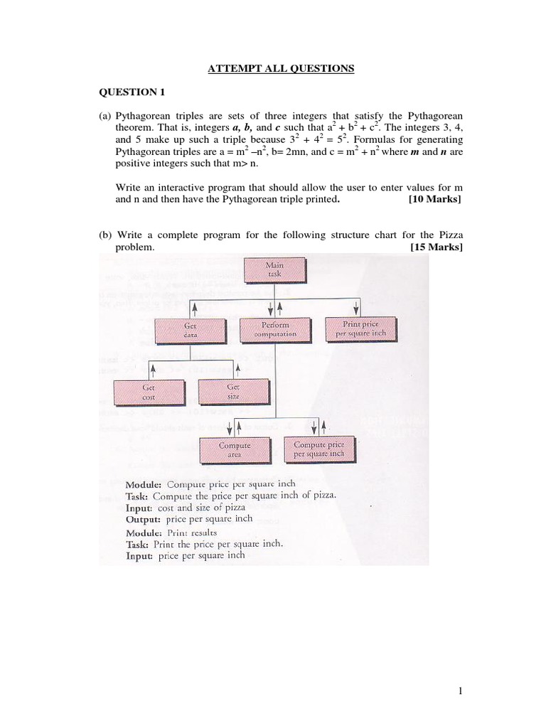 CS 211 Term 1 Assignment PDF | PDF | Subroutine | Filling Station