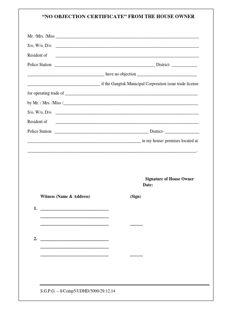 Noc House Owner PDF | PDF