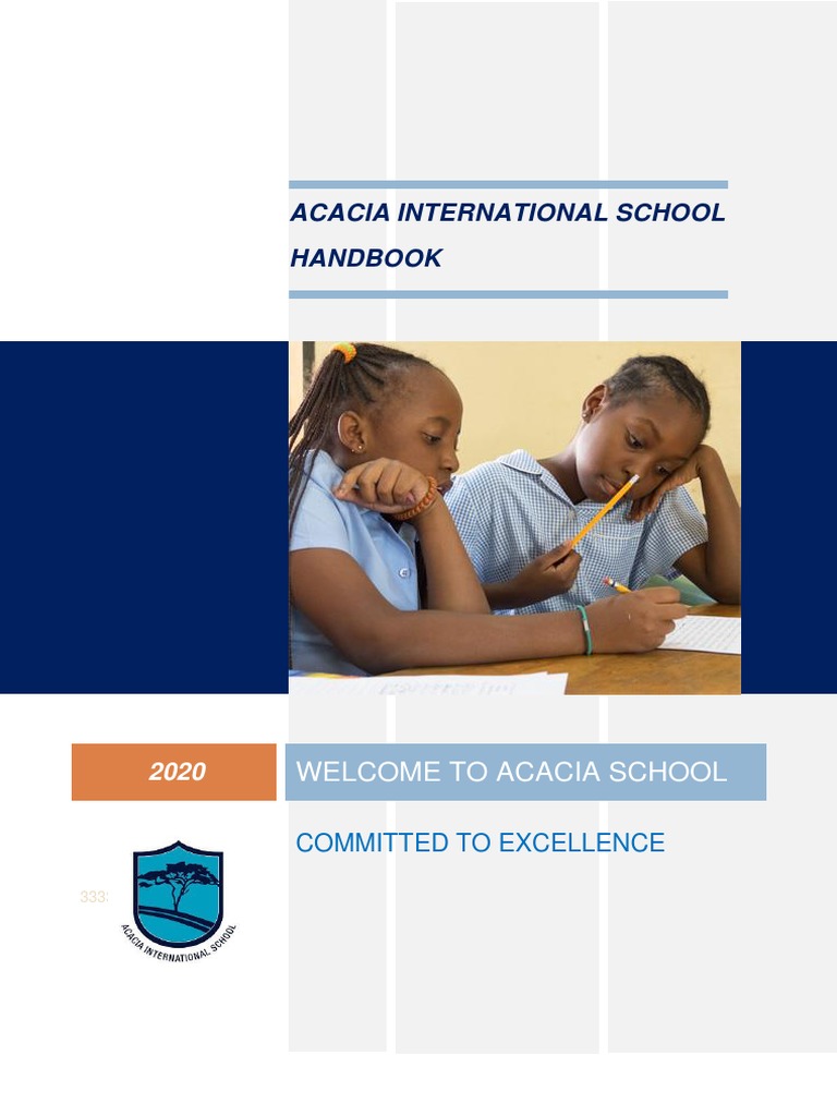 Acacia International School Handbook 2020 | PDF | Curriculum ...