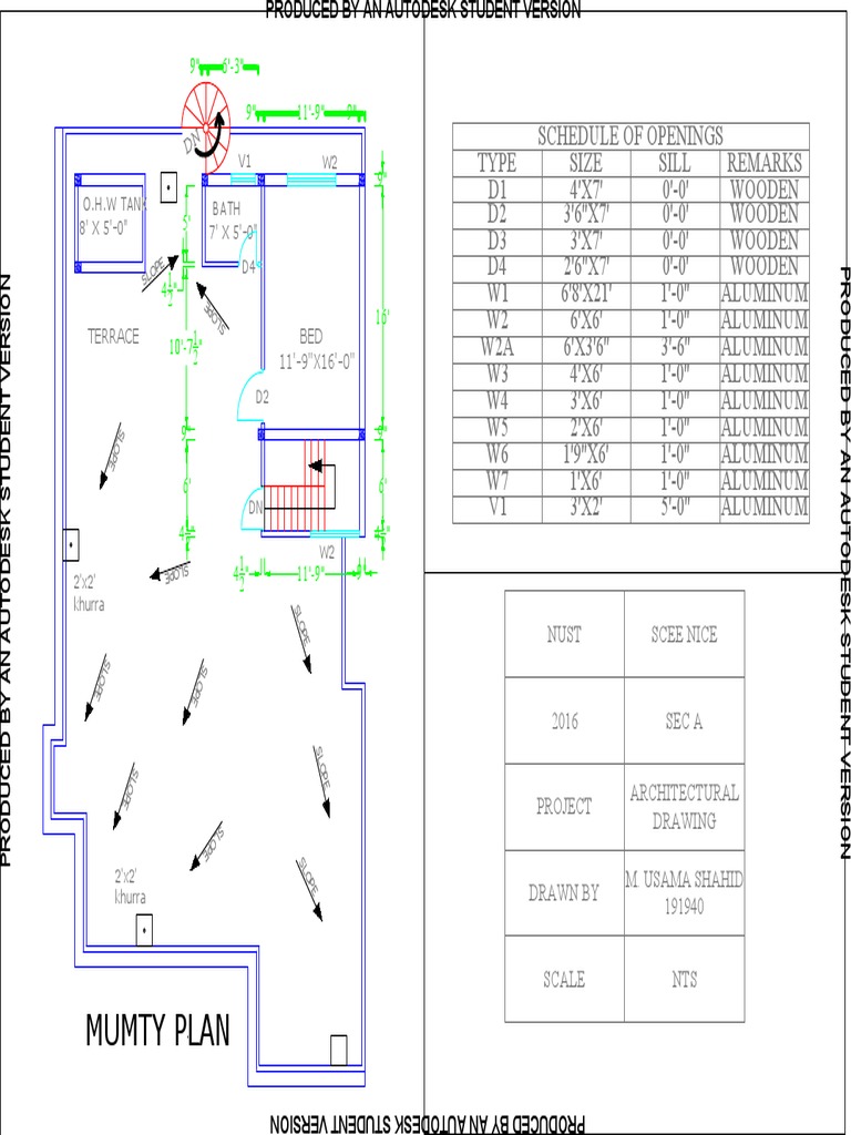 Mumty Floor Plan PDF | PDF